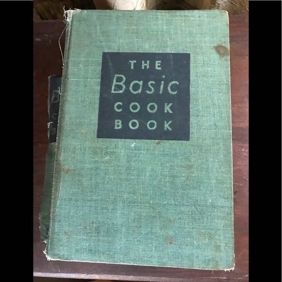 Kitchen | Vintage The Basic Cookbook 1947 | Poshmark
